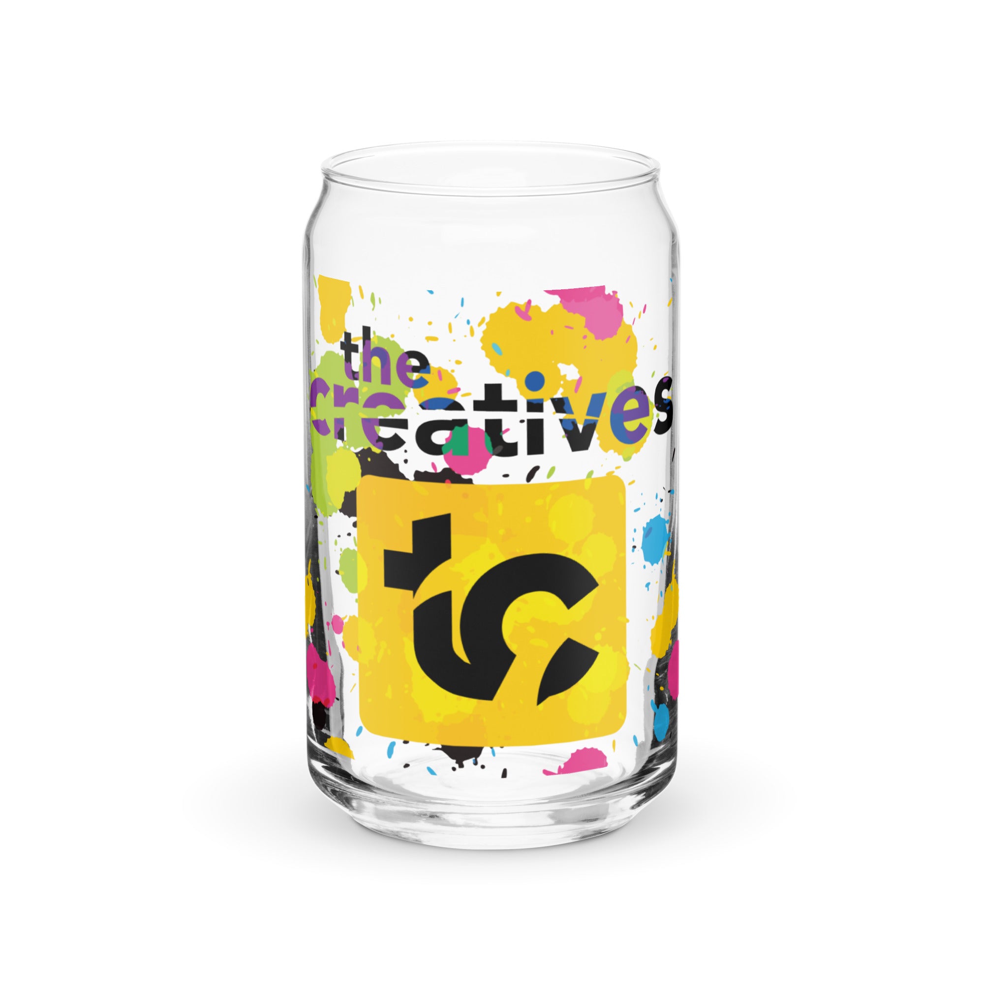 The Creatives Spatter Can-shaped glass – The Creatives : TCP